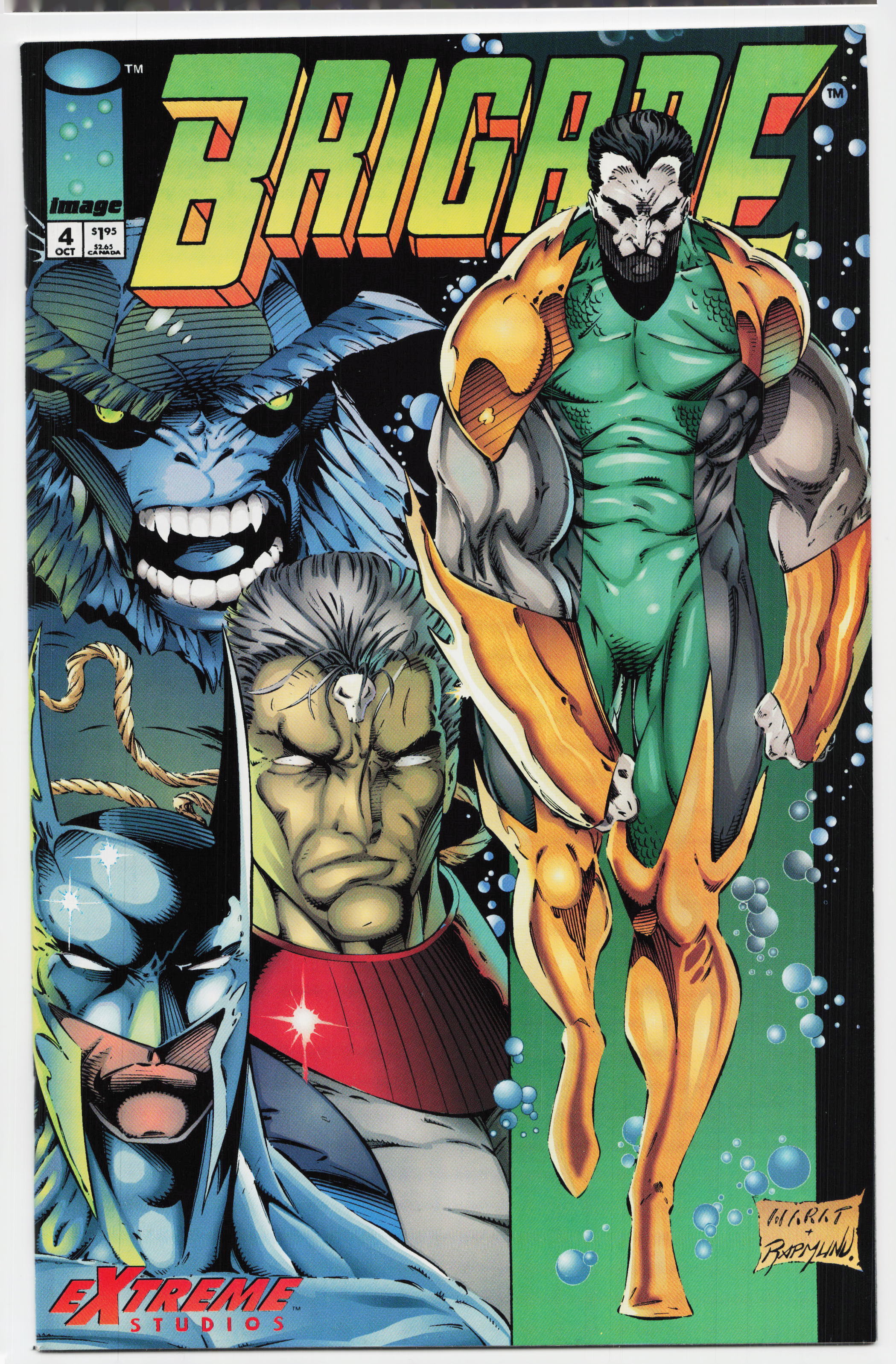 Brigade #4 (1993) Brigade | Comic Books - Modern Age, Image Comics ...