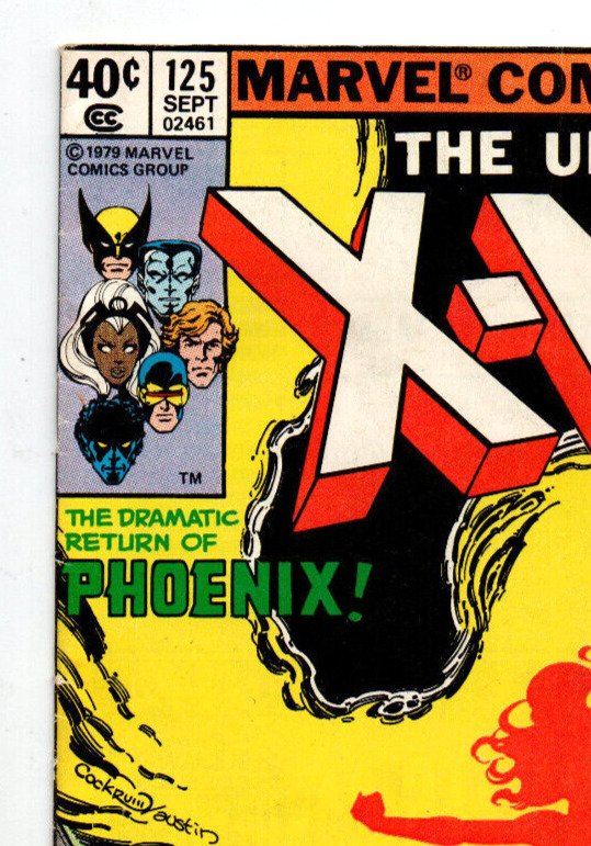 Uncanny X-men #125 newsstand - 1st Proteus/Mutant X - KEY - 1979 - FN ...
