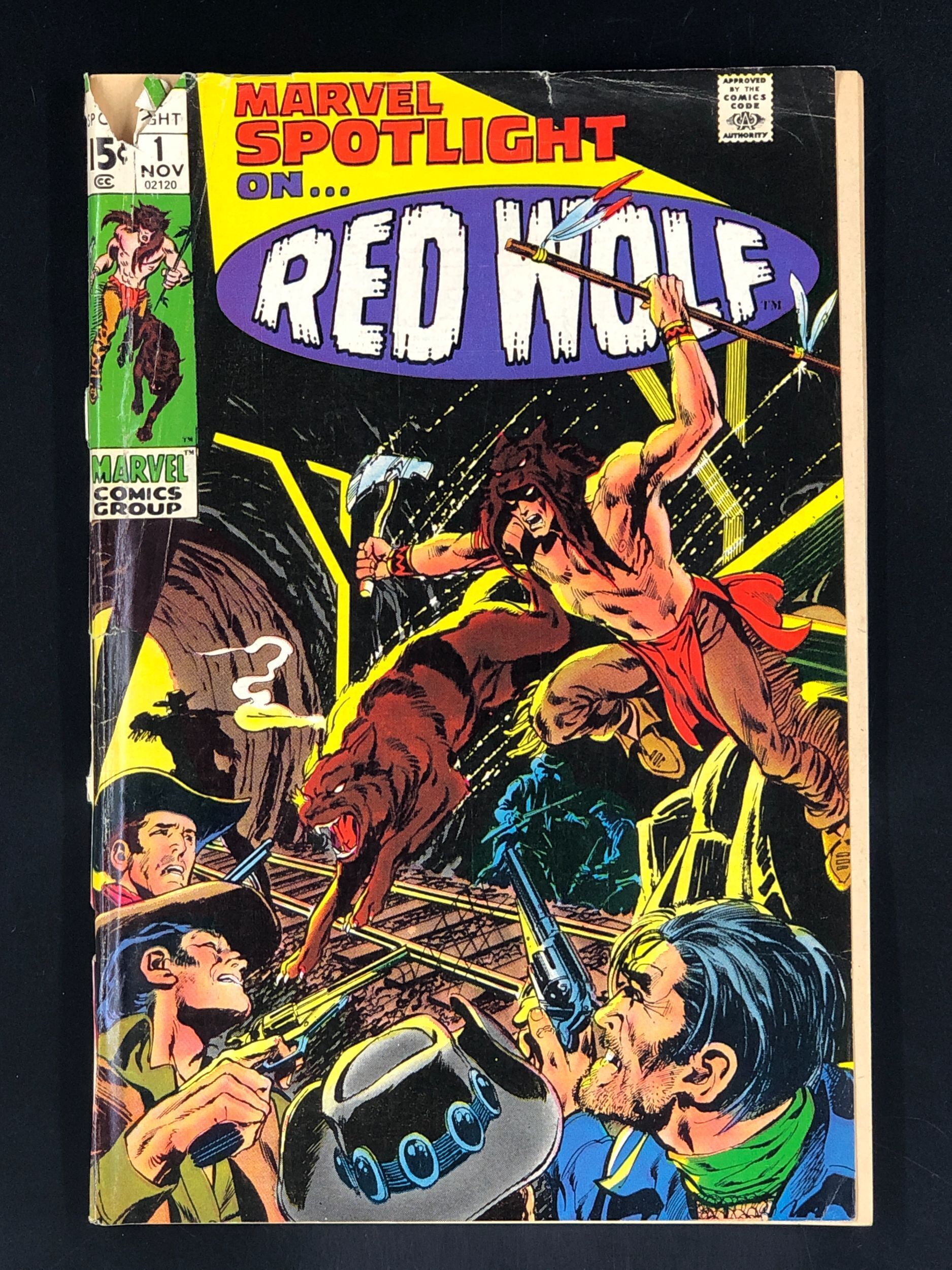 Marvel Spotlight #1 (1971) 1st App and Origin of the Second Red Wolf ...
