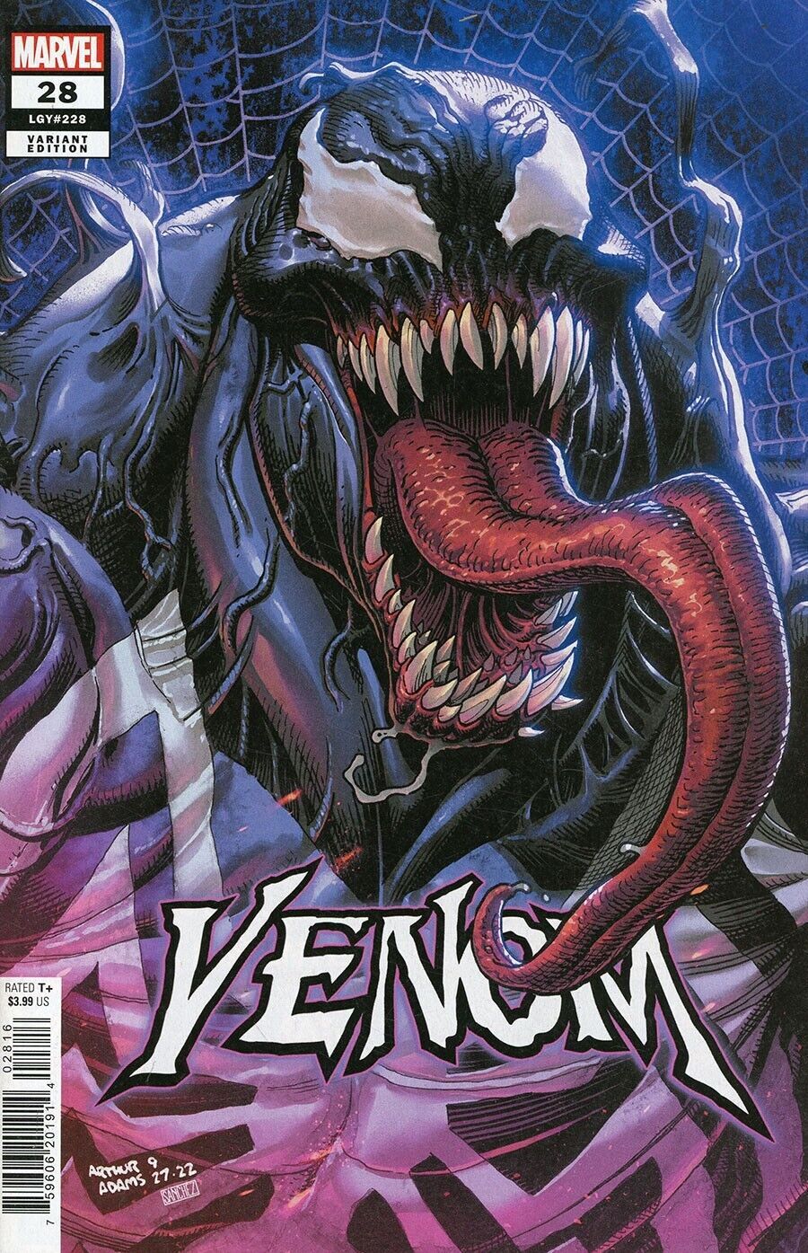 Venom #28 1:25 Arthur Adams Variant Marvel Comics 2023 EB116 | Comic ...