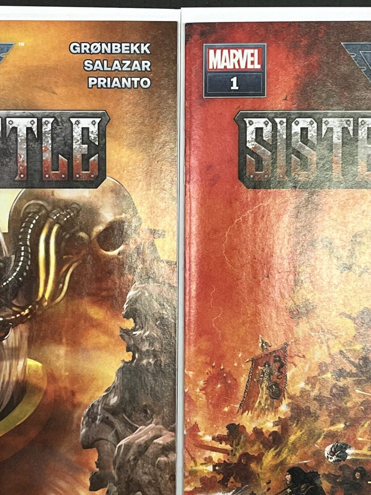 Warhammer 40k Sisters of Battle #1 Cover a + B + C 1:25 Salazar Design ...