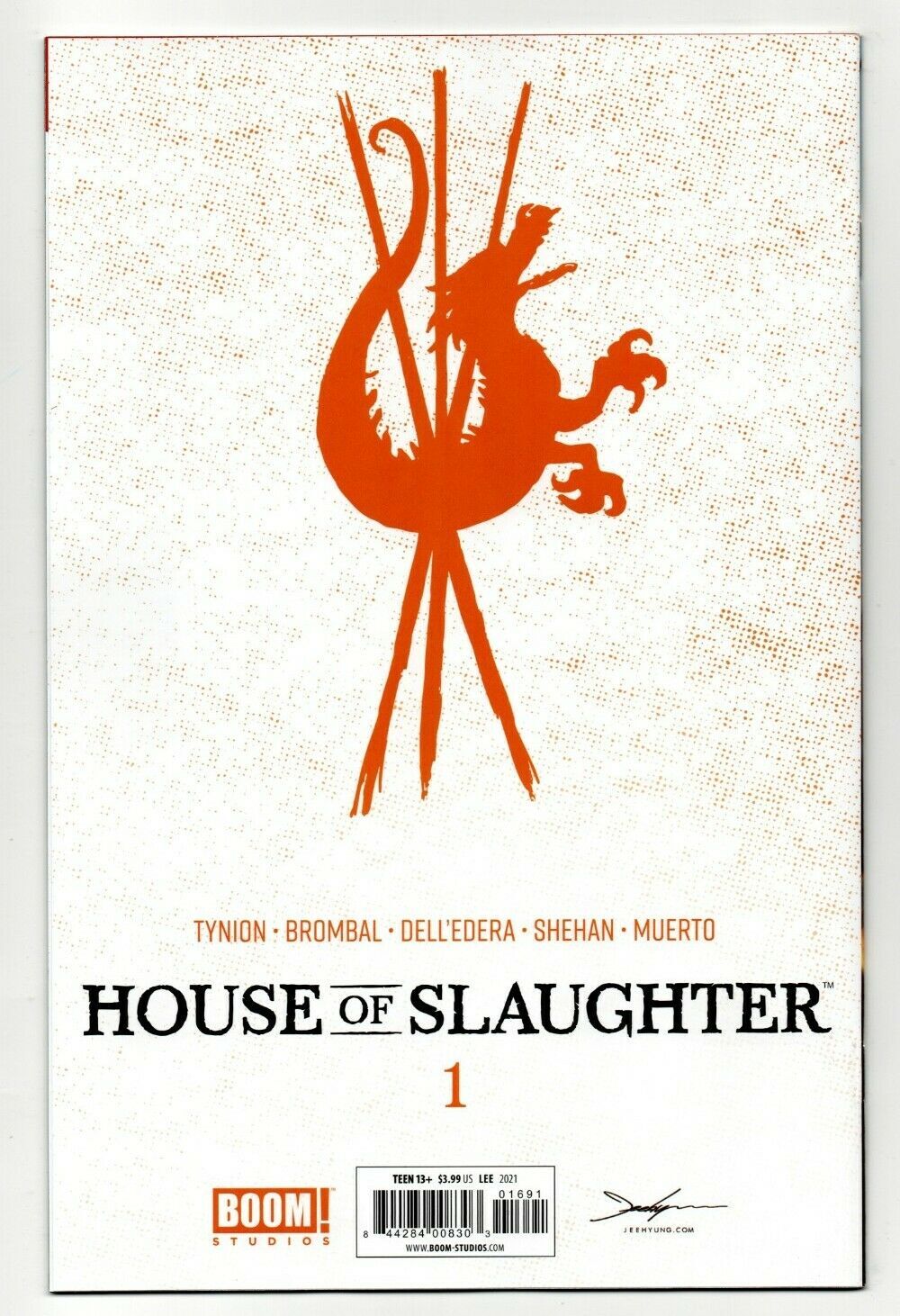 House of Slaughter #1 (2021) Jeehyung LEE | Aaron Slaughter | Trade ...