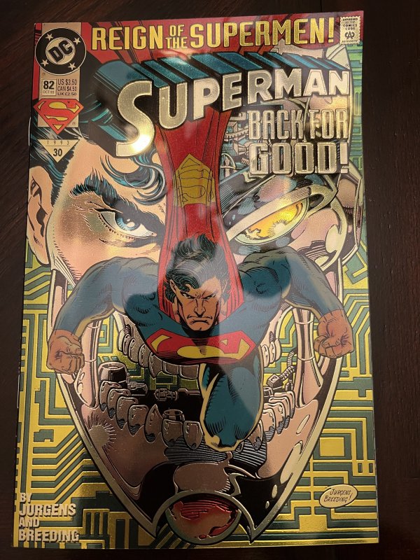 Superman #82 foil cover edition (1993) - NM | Comic Books - Modern Age ...
