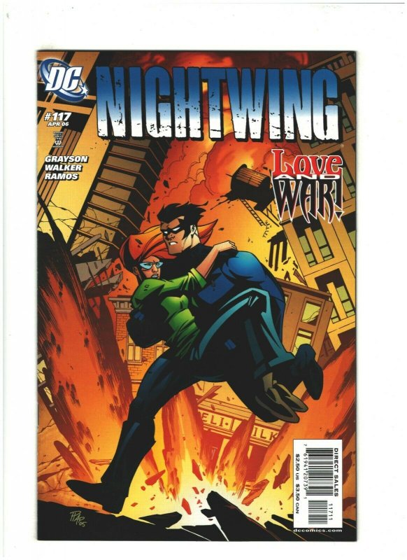 Nightwing #117 NM- 9.2 DC Comics 2006 Barbara Gordon & Deathstroke ...