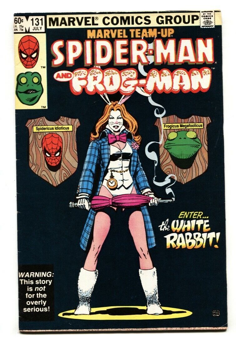Marvel Team-up #131 1st White Rabbit Spider-Man | Comic Books - Copper ...