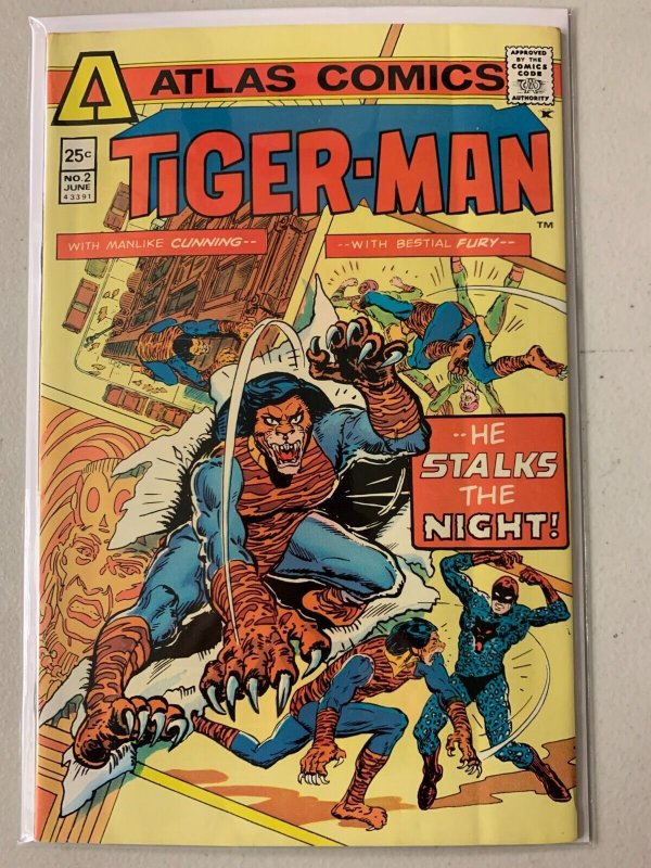 Tiger-Man #2 Atlas Comics 6.0 (1975) | Comic Books - Bronze Age ...