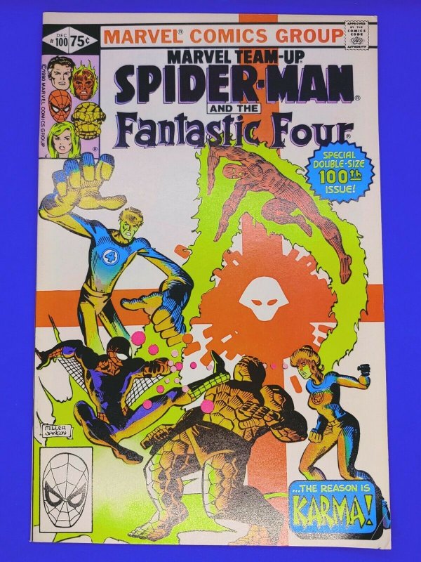 Marvel Team-Up #100 "And Introducing, Karma! She Possesses People ...