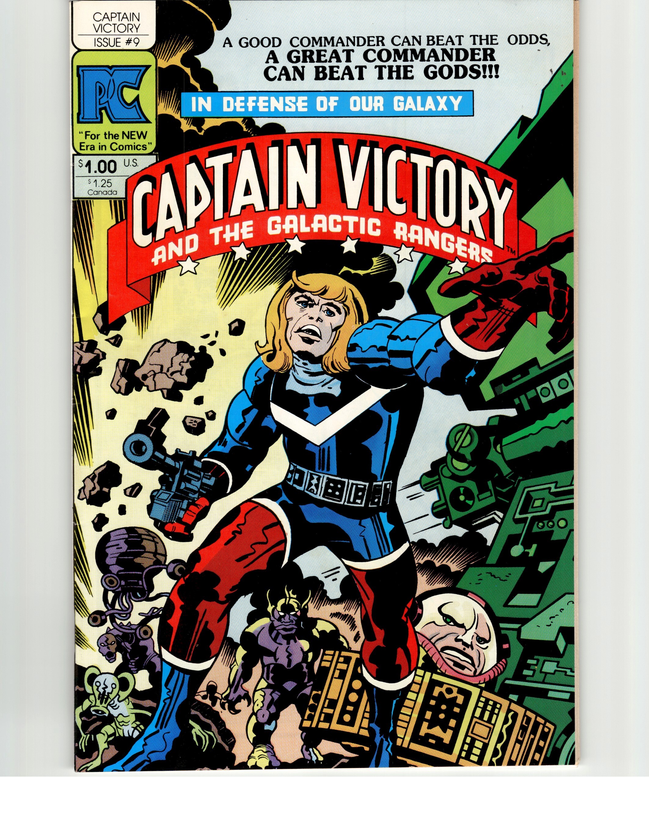 Captain Victory and the Galactic Rangers #9 (1983) Captain Victory ...