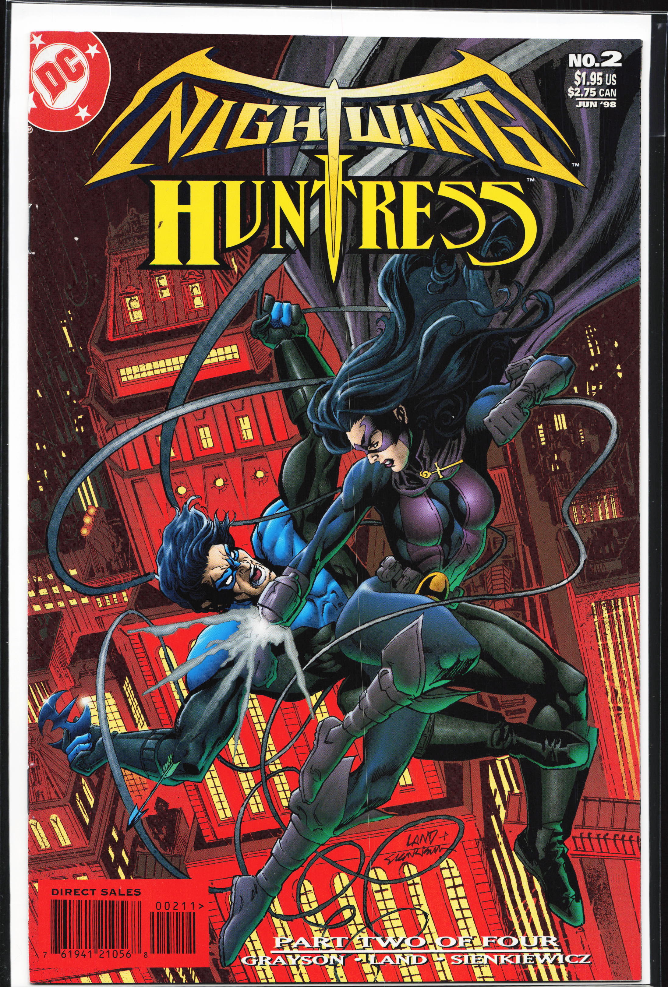 Nightwing and Huntress #2 (1998) Huntress | Comic Books - Modern Age ...