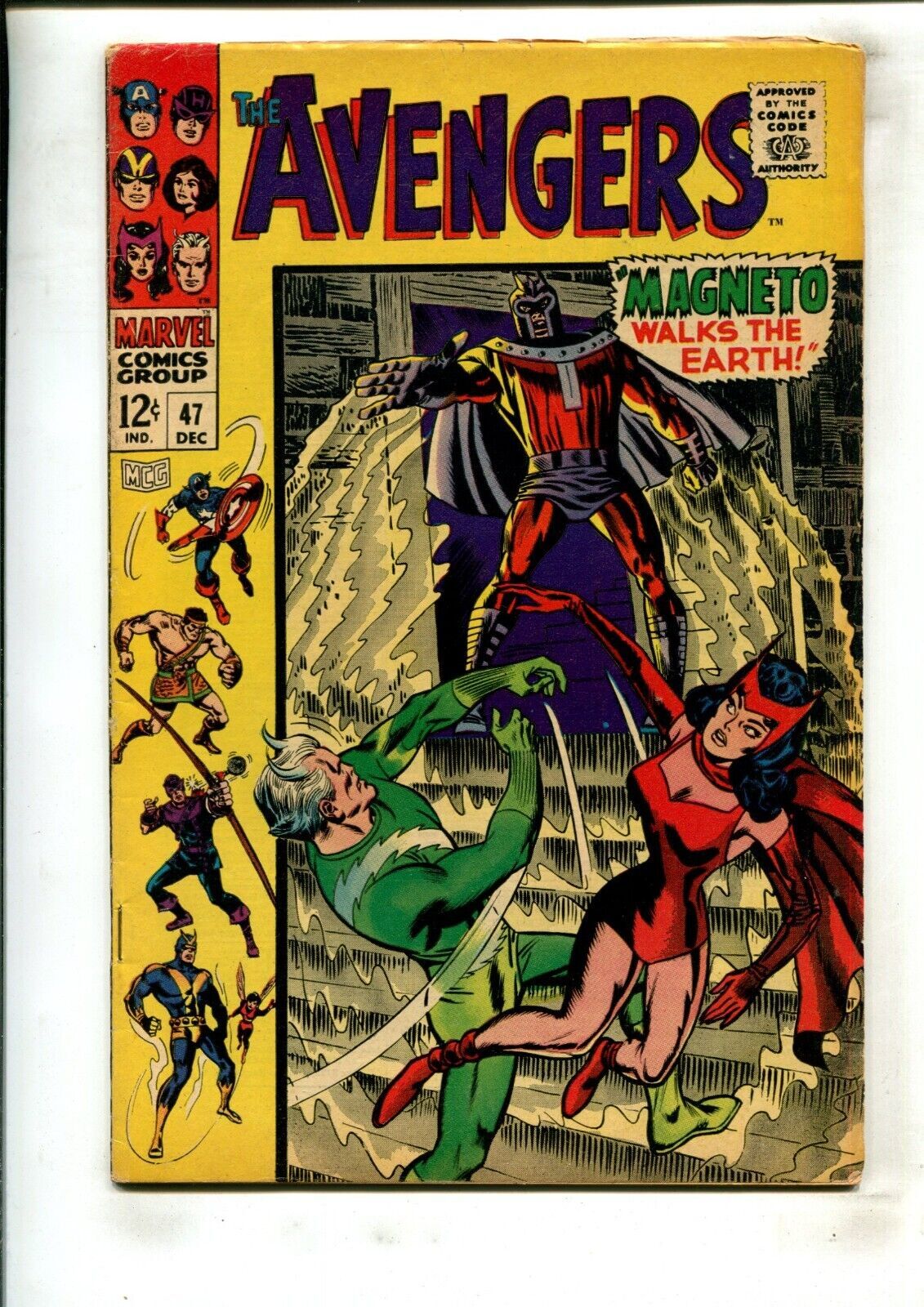 Avengers #47 (4.0) Magneto, 1st Black Knight!! 1967 | Comic Books ...