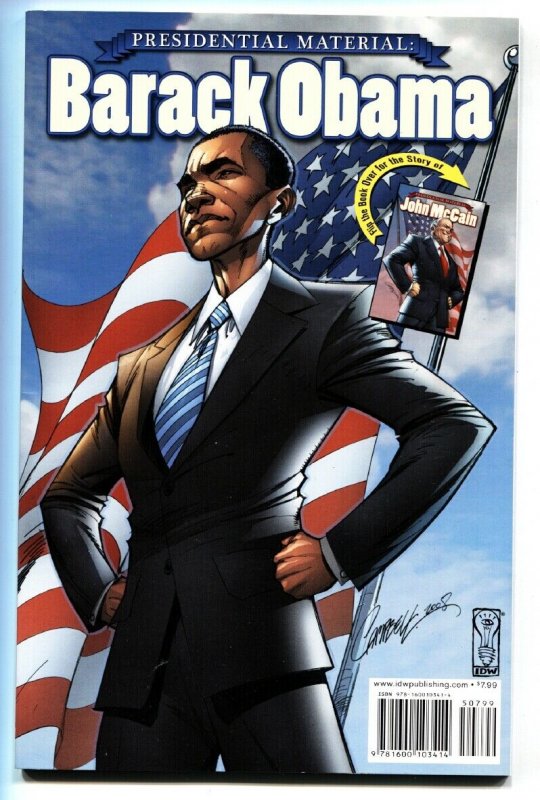 Presidential Material: John McCain / Barack Obama IDW comic book 2008 ...