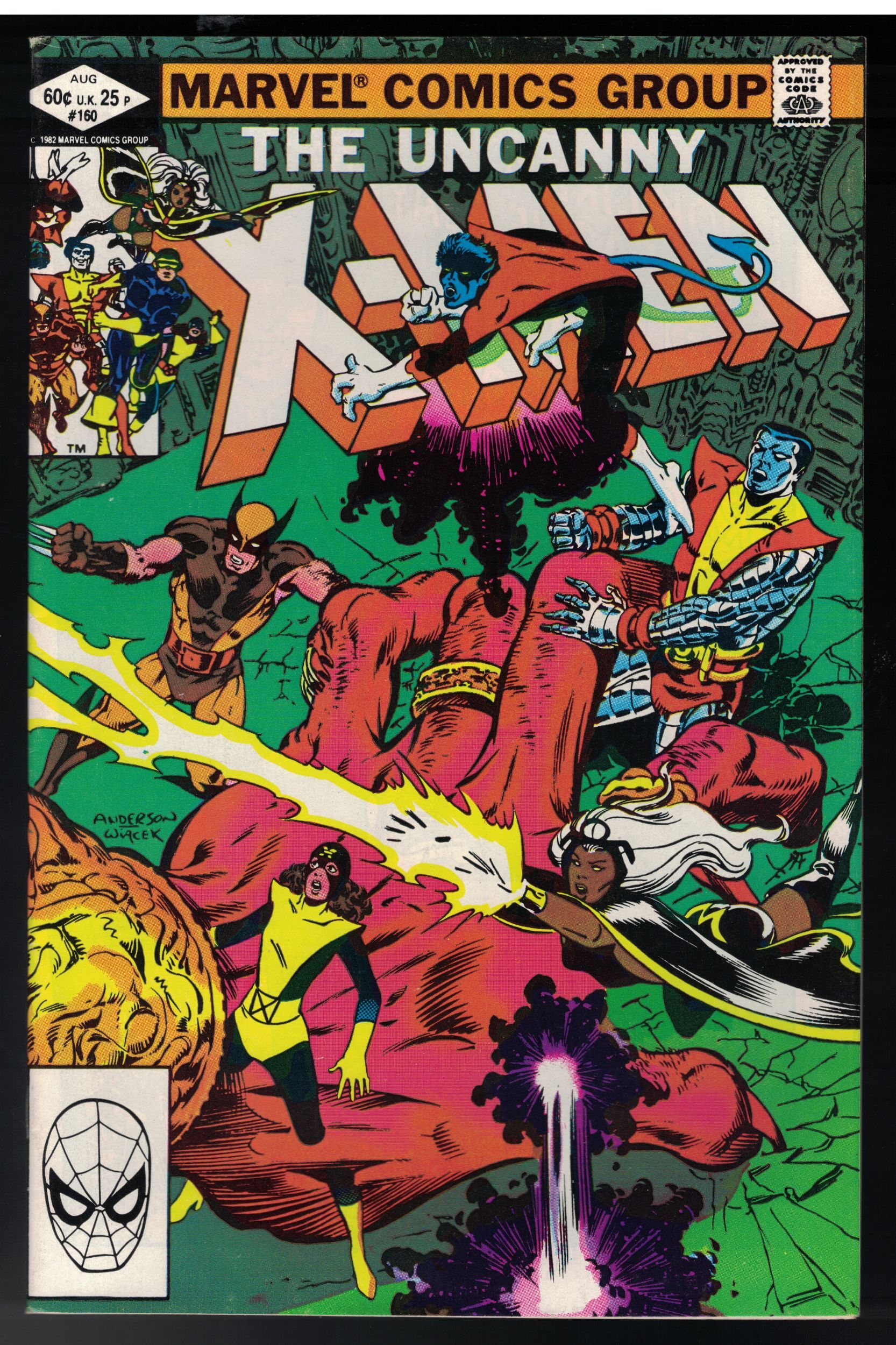 The Uncanny X-Men #160 (1982) | Comic Books - Bronze Age, Marvel, X-Men ...