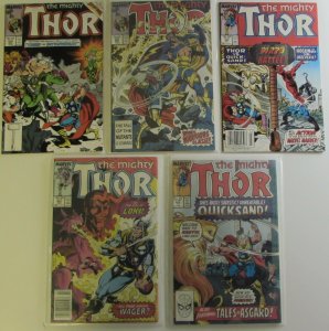 THOR 383 386 393 401 402 FN VF Lot of 5 Marvel Comics | Comic Books ...