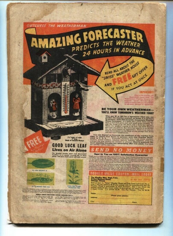 Jumbo #61-1944-Fiction House-Sheena-Ghost Gallery G/VG Restored | Comic ...