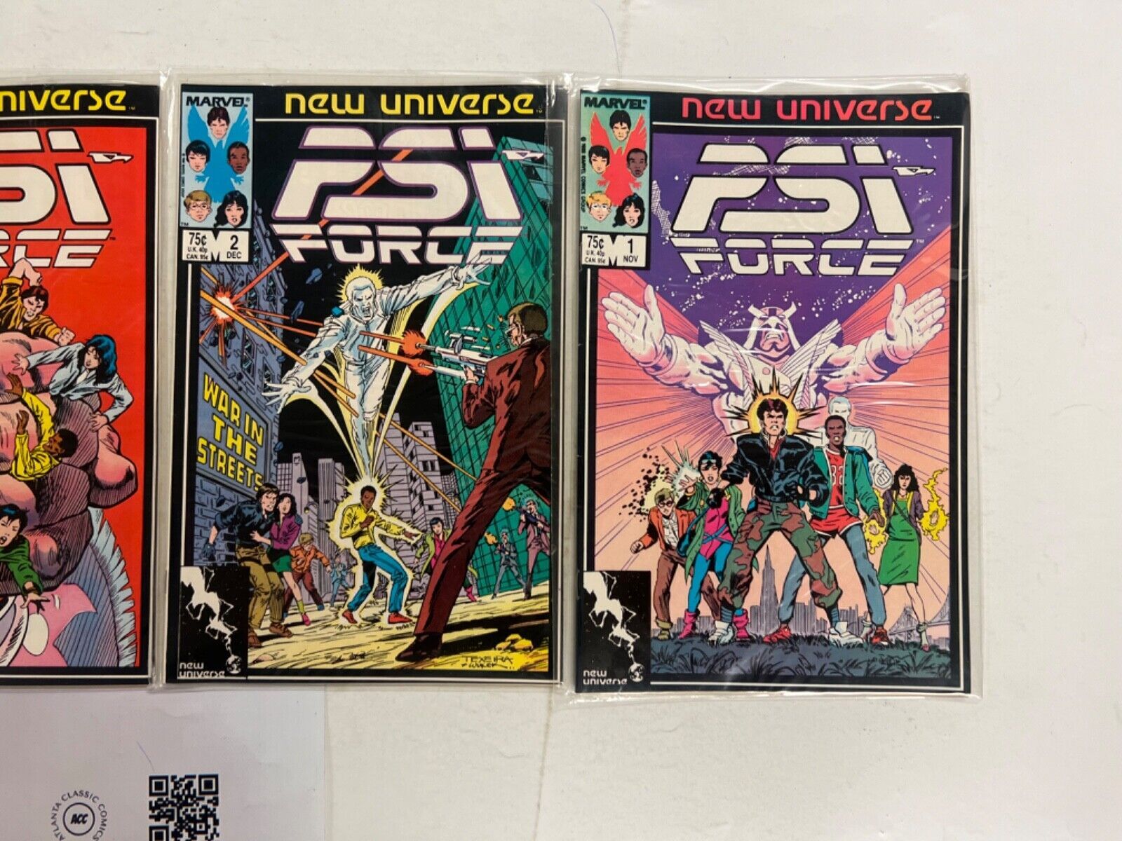4 PSI Force Marvel Comic Books # 1 2 3 4 Avengers Defenders Hulk Thor 56 JS61 | Comic Books ...