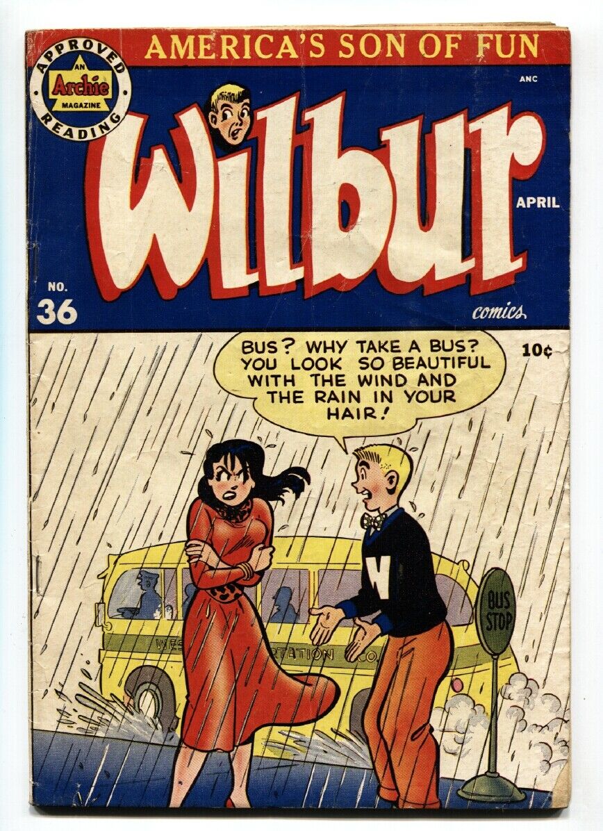 Wilbur #36 1951 Archie-Katy Keene-teen humor-comic book | Comic Books ...
