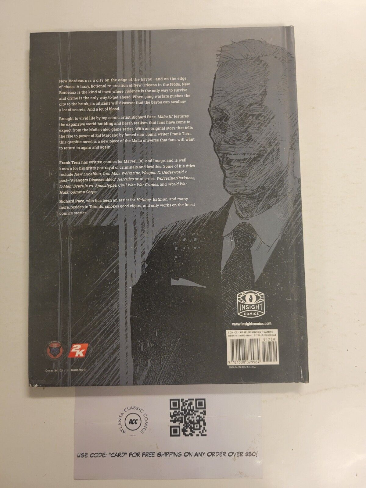 Mafia III Rise The Rise And Fall Of Sal Marcano #1 NM Insight Comics 3 ...