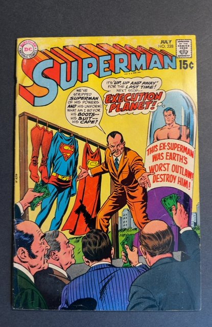 Superman #228 (1970) | Comic Books - Bronze Age, DC Comics, Superman ...