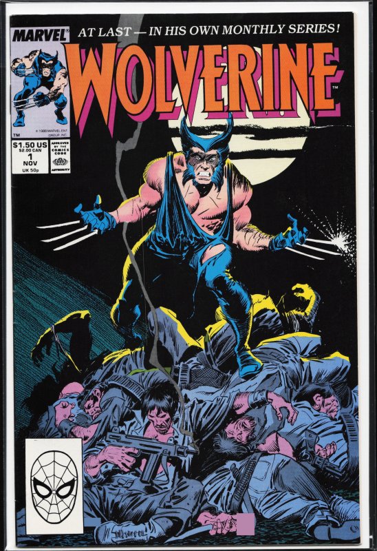 Wolverine #1 (1988) Wolverine [Key Issue] | Comic Books - Copper Age ...
