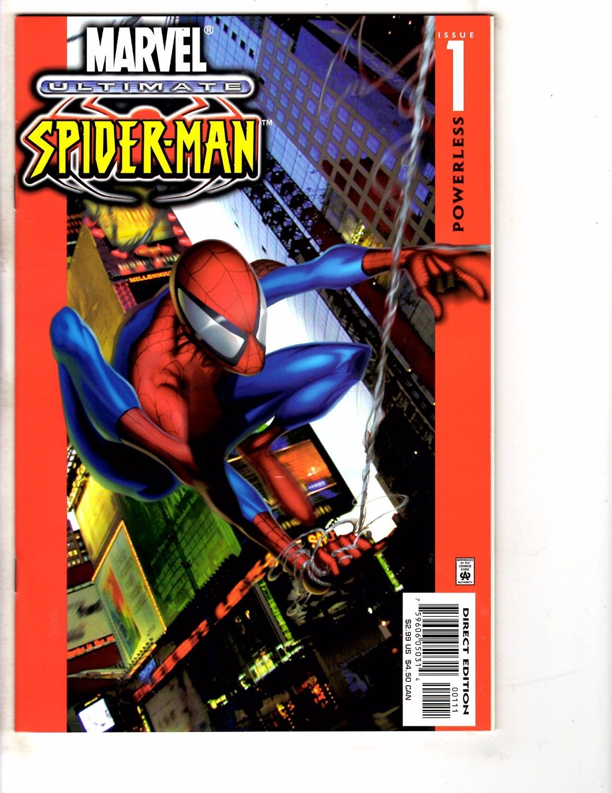 Marvel Ultimate Spider Man Issue 1
