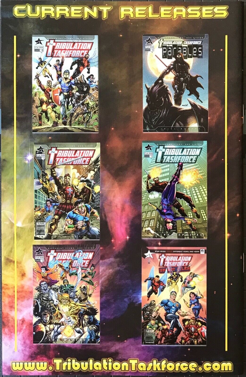 TRIBULATION TASKFORCE Comic Issue 1 — Cross Section Comics Christian ...