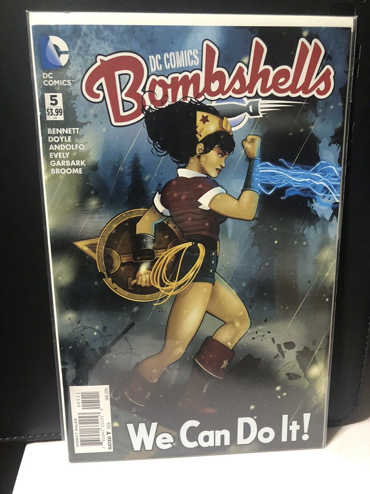 DC Comics Bombshells #5 We Can Do It January 2016 Wonder Woman WWII Pinup | Comic Books - Modern ...