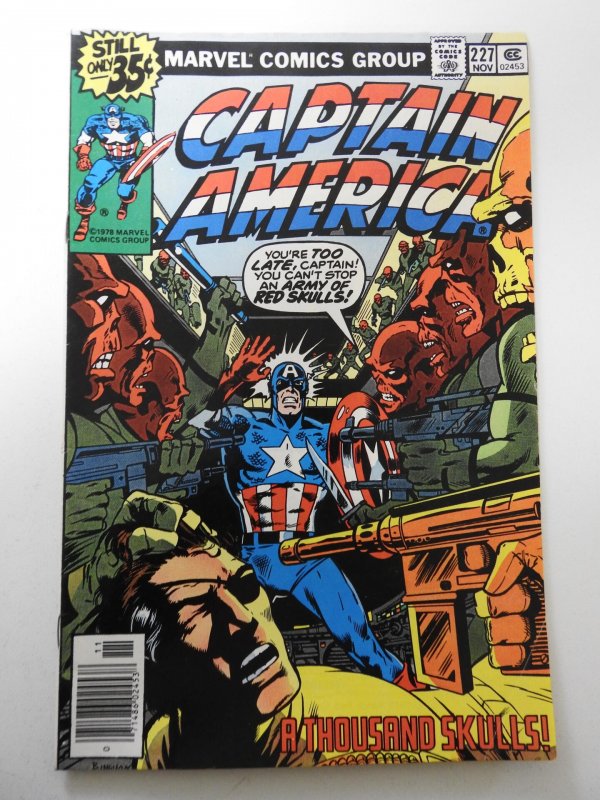Captain America #227 (1978) FN Condition | Comic Books - Bronze Age ...
