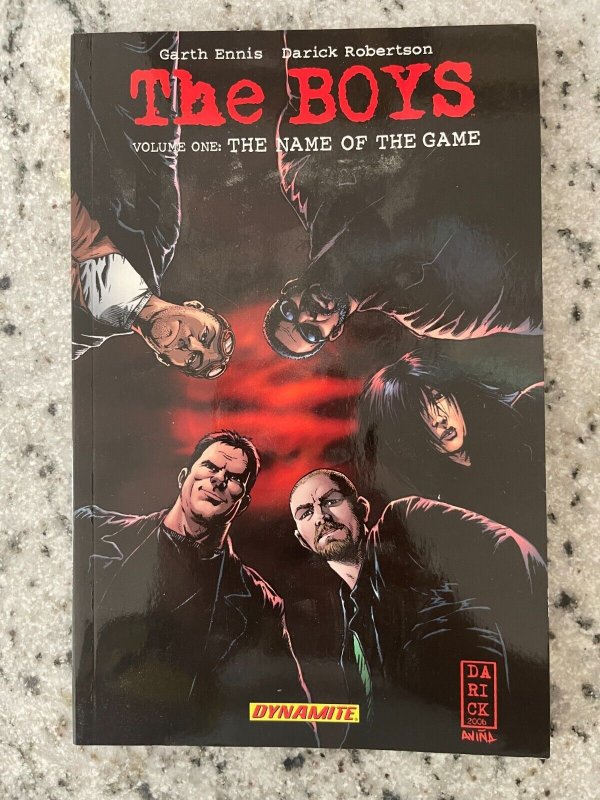 The Boys Vol. # 1 The Name Of The Game Dynamite Comics TPB Graphic ...