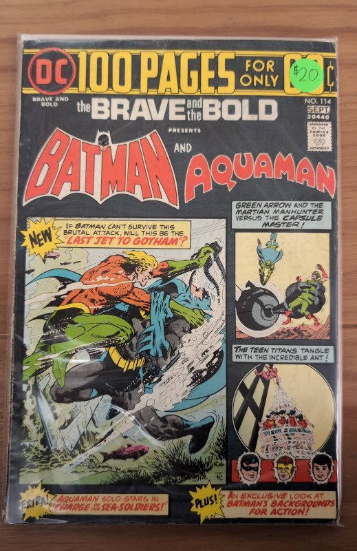 The Brave and the Bold #114 (1974) | Comic Books - Bronze Age, DC ...