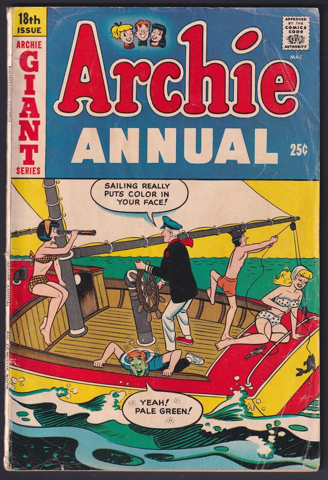 Archie Annual #18 1966 Archie 3.5 Very Good- comic | Comic Books ...