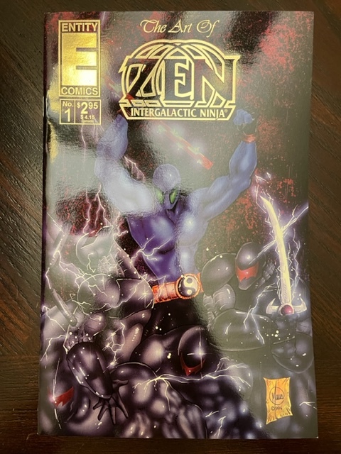 The Art of Zen Intergalactic Ninja (1994) | Comic Books - Modern Age ...