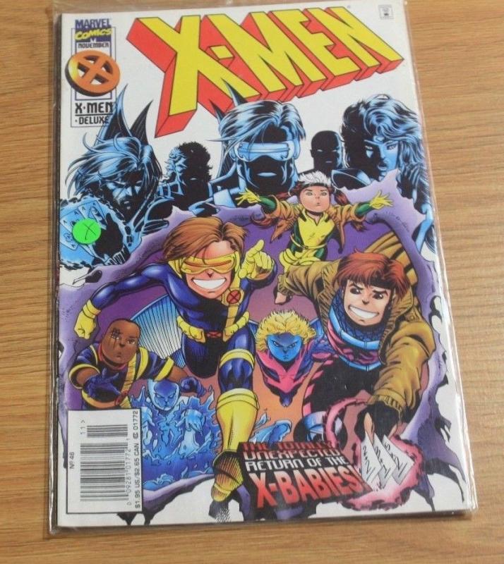 X-Men comic #46 (Nov 1995, Marvel) x babies mojo | Comic Books - Modern ...