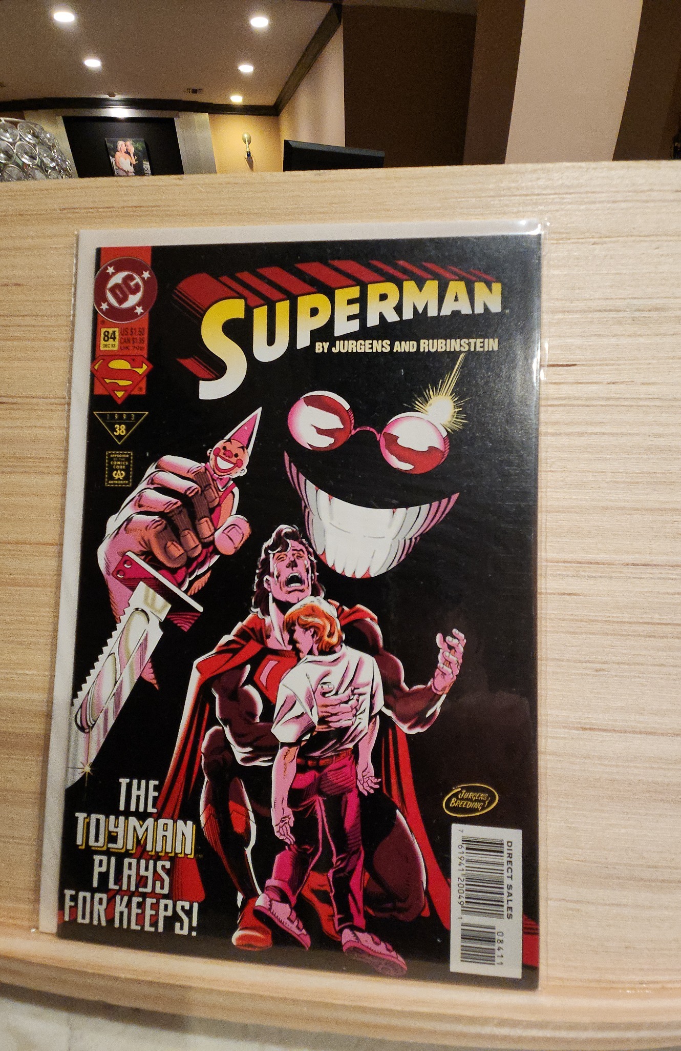 Superman #84 DC Bullet Logo Corner Box Variant (1993) | Comic Books ...