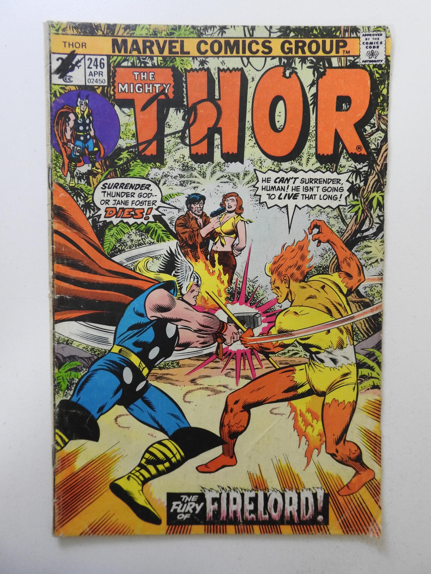 Thor #246 (1976) VG- Condition! MVS intact! | Comic Books - Bronze Age ...