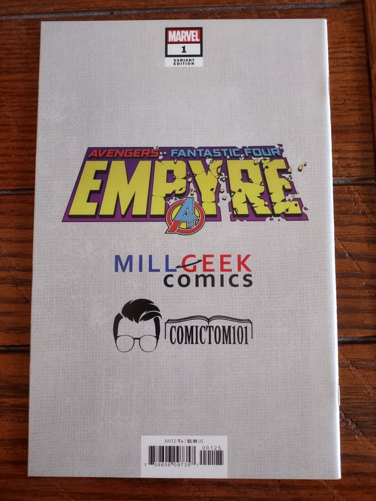 EMPYRE #1 NM John Tyler Christopher Propaganda Comic Tom Variant 100% ...