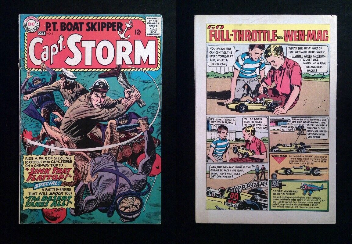 Captain Storm #9 DC Comics 1965 VG/FN | Comic Books - Silver Age, DC ...