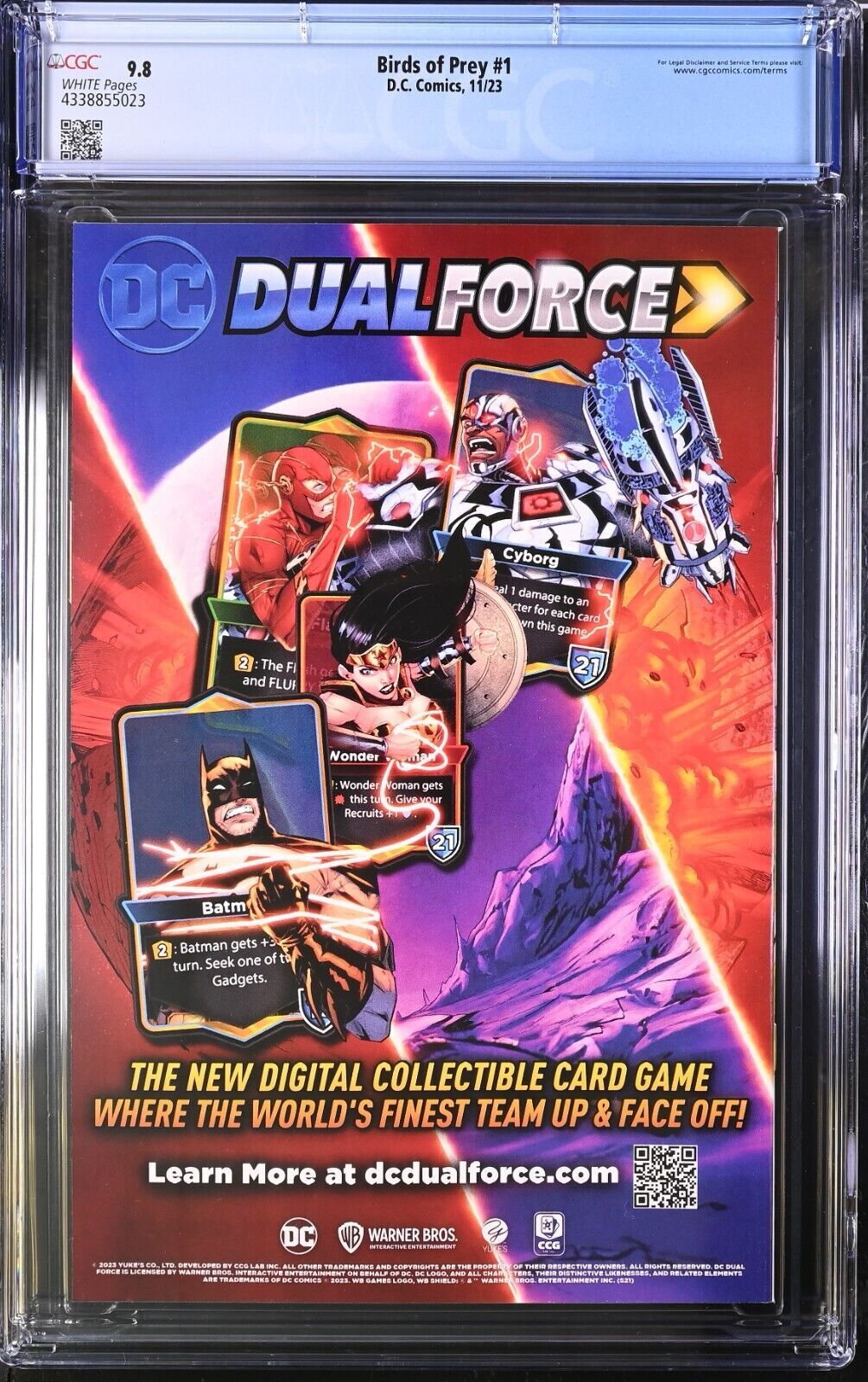 Birds of Prey #1 CGC 9.8 1st Appearance of Maps as Meridian DC 2023 New ...