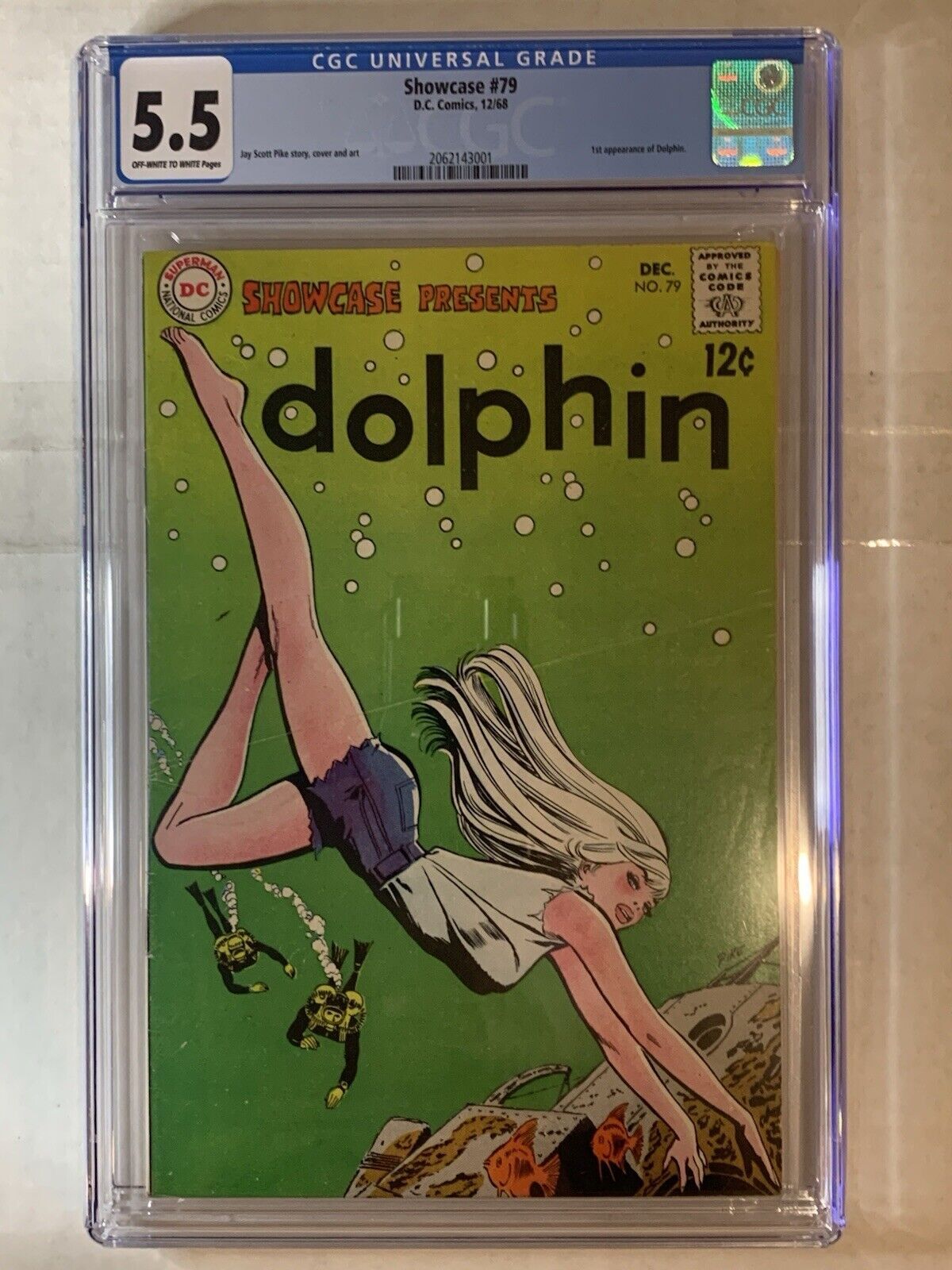SHOWCASE #79 DOLPHIN CGC 5.5 1st Appearance Of DOLPHIN | Comic Books ...