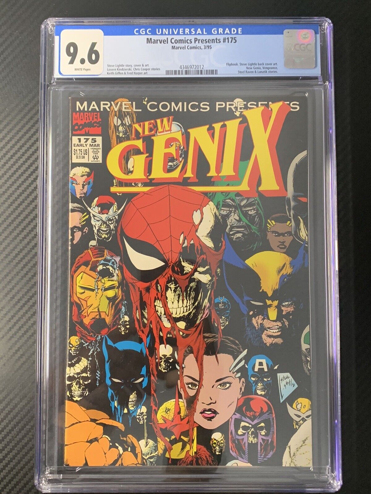 Marvel Comics Presents #175 CGC 9.6 Rare Low Printed FINAL ISSUE 1st ...