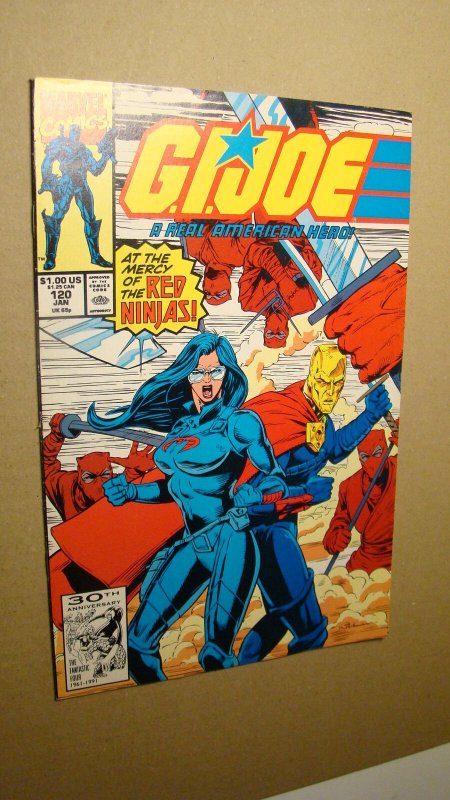 G.I. JOE 120 *High Grade* Marvel Snake Eyes Destro RED Ninjas | Comic ...