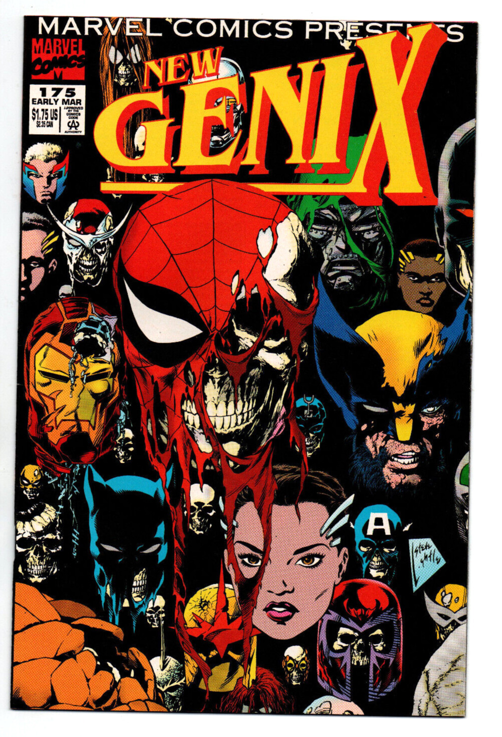 Marvel Comics Presents #175 Final Issue - 1st Team New Genix - 1995 ...