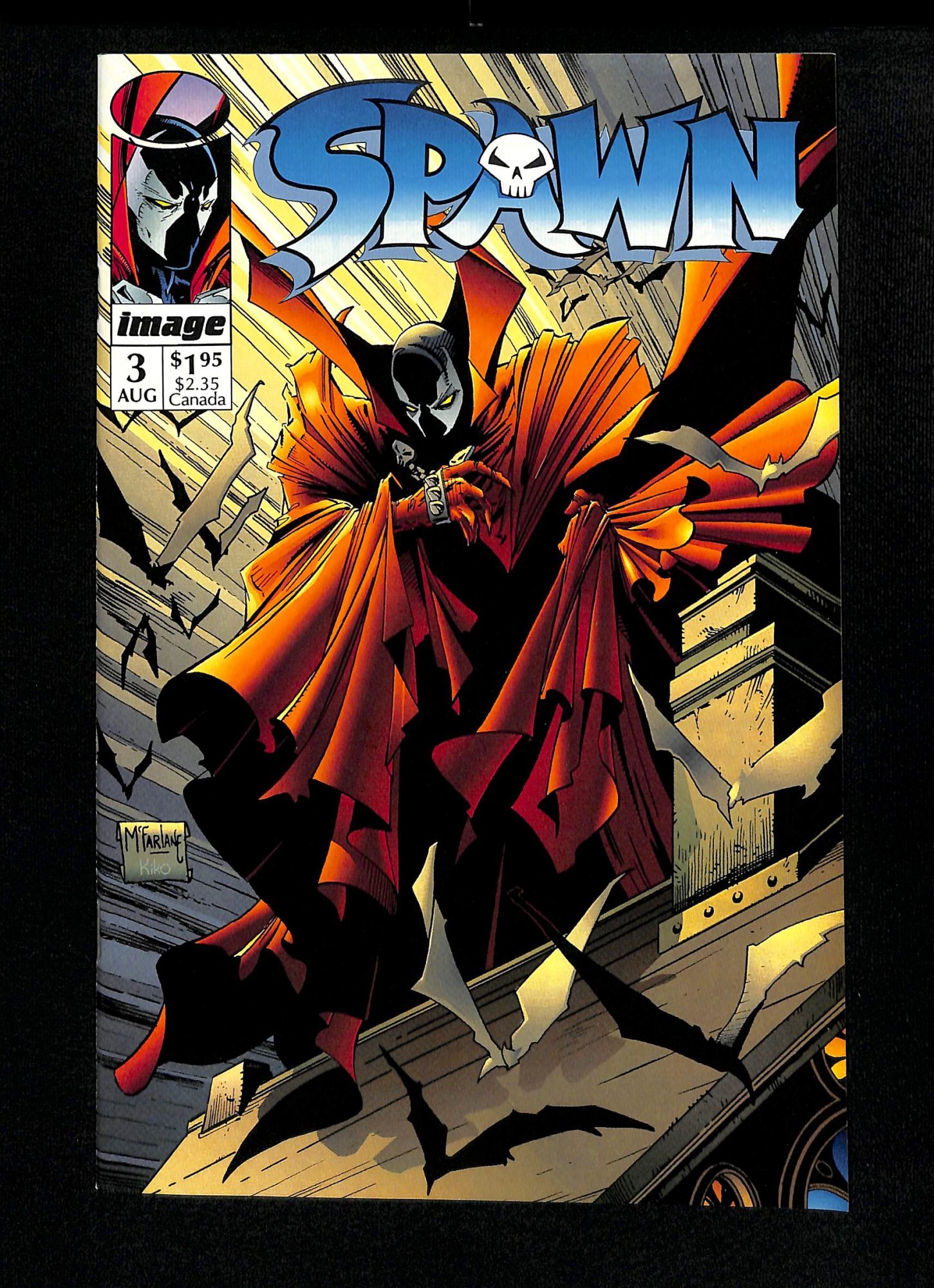 Spawn #3 Todd McFarlane Variant Questions | Comic Books - Modern Age ...