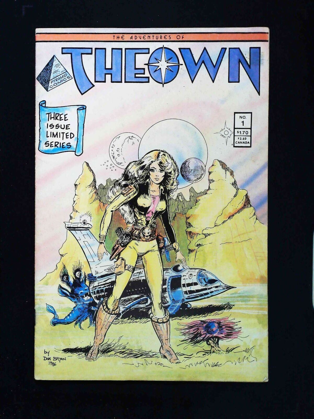 Adventures Of Theown #1 Pyramid Comics 1986 Fn/Vf | Comic Books ...