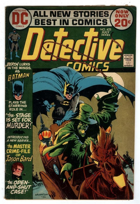 Detective Comics #425 1972 Batman DC Comics Classic Berni Wrightson ...