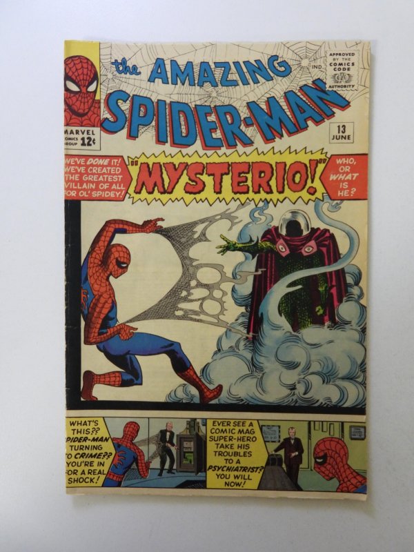 The Amazing Spider-Man #13 (1964) 1st appearance of Mysterio FN ...