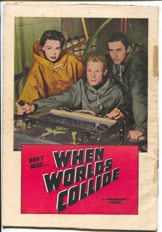 When World's Collide-Motion Picture Comics #110 1952-George Pal ...
