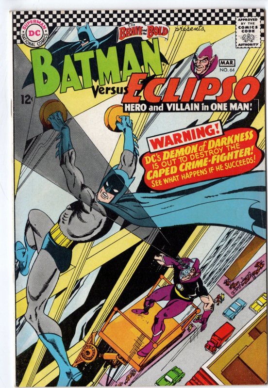 The Brave and the Bold #64 (1966) | Comic Books - Silver Age, DC Comics ...