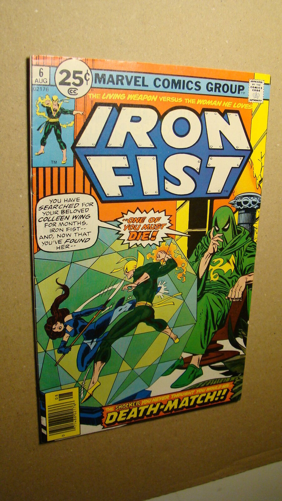 Iron Fist 6 *Nice Copy* VS Misty Knight Origin 1st Jeryn John Byrne ART ...