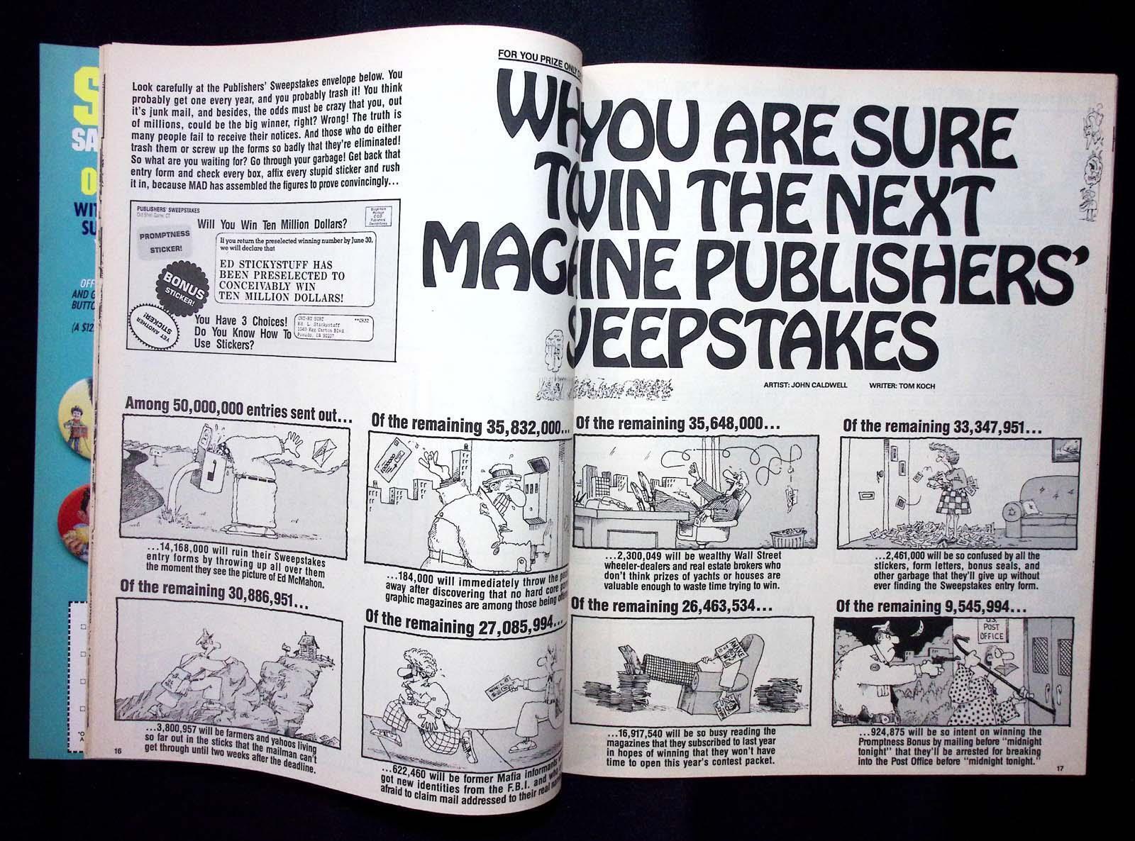 Mad Magazine #291 Dec 1989 Teenage Mutant Ninja Turtles TMNT issue ...