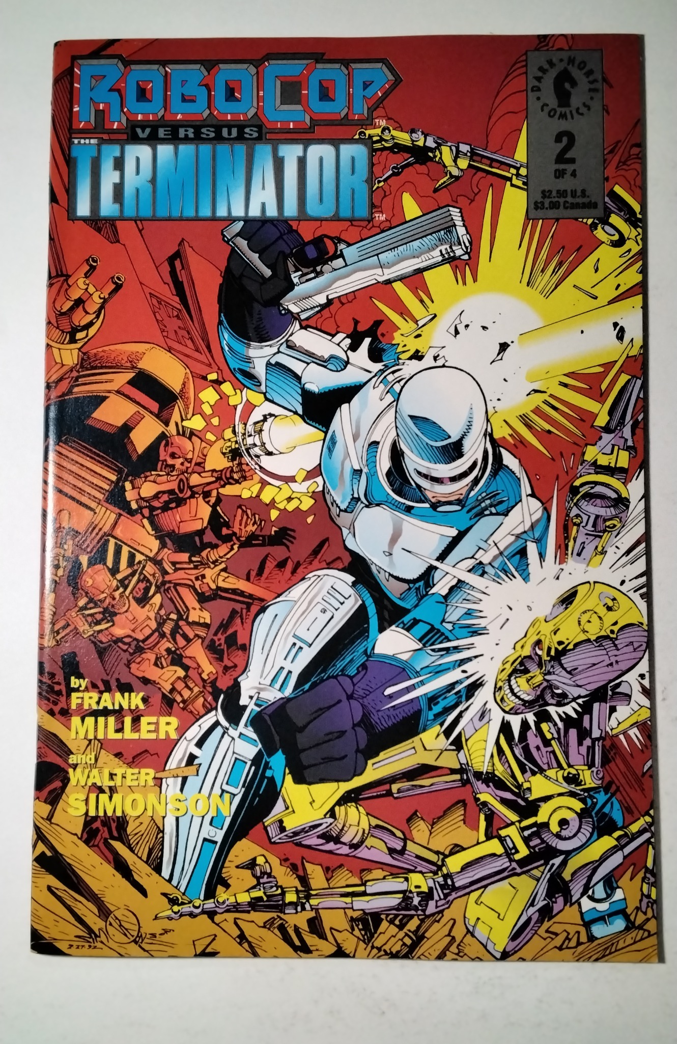 RoboCop versus The Terminator #2 (1992) Dark Horse Comic Book J756 ...